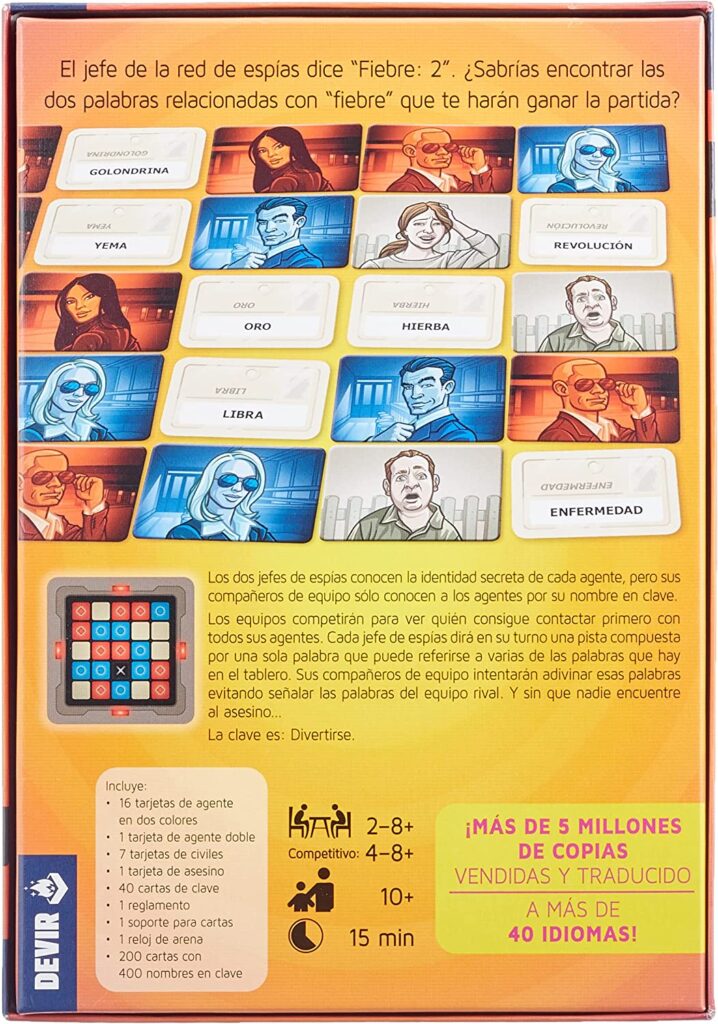 Codigo Secreto - Juego de Mesa en Español